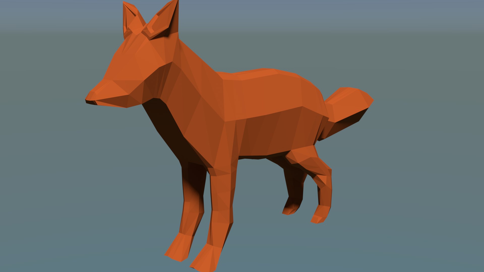 3D fox - TurboSquid 1159779