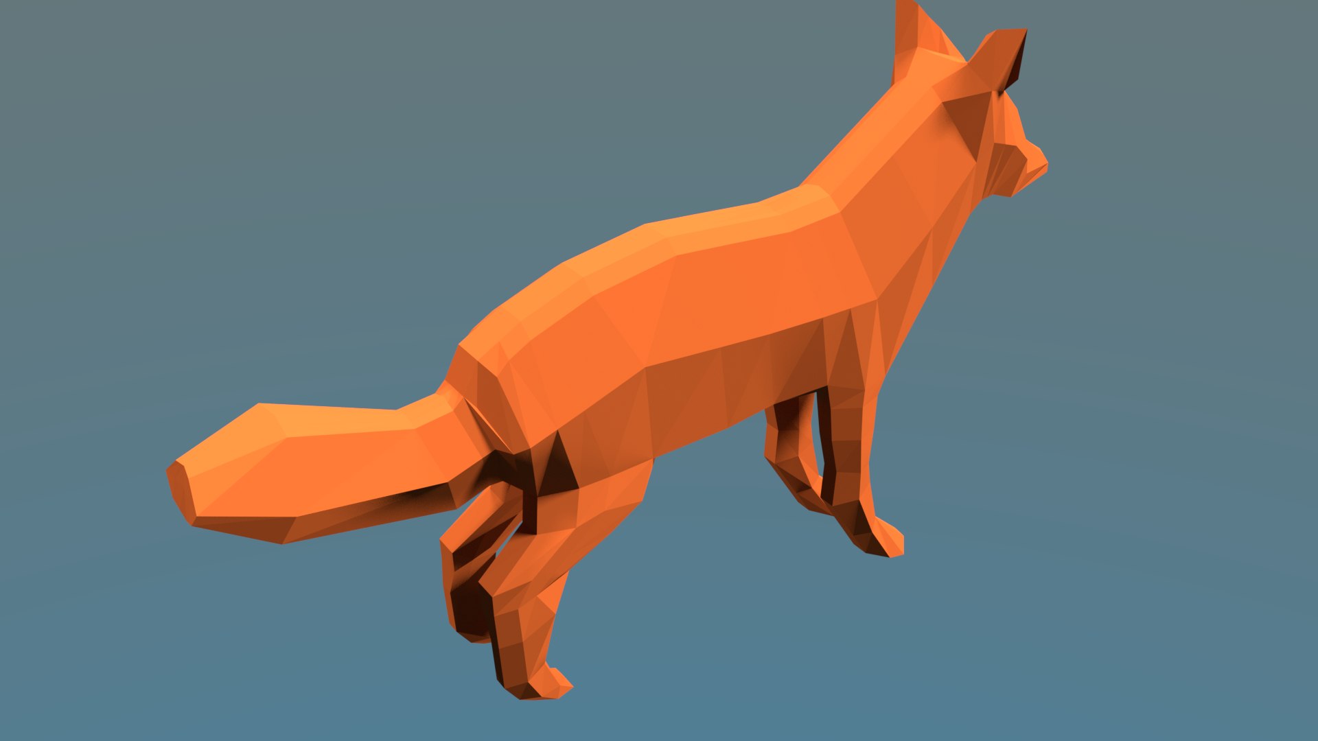 3D fox - TurboSquid 1159779