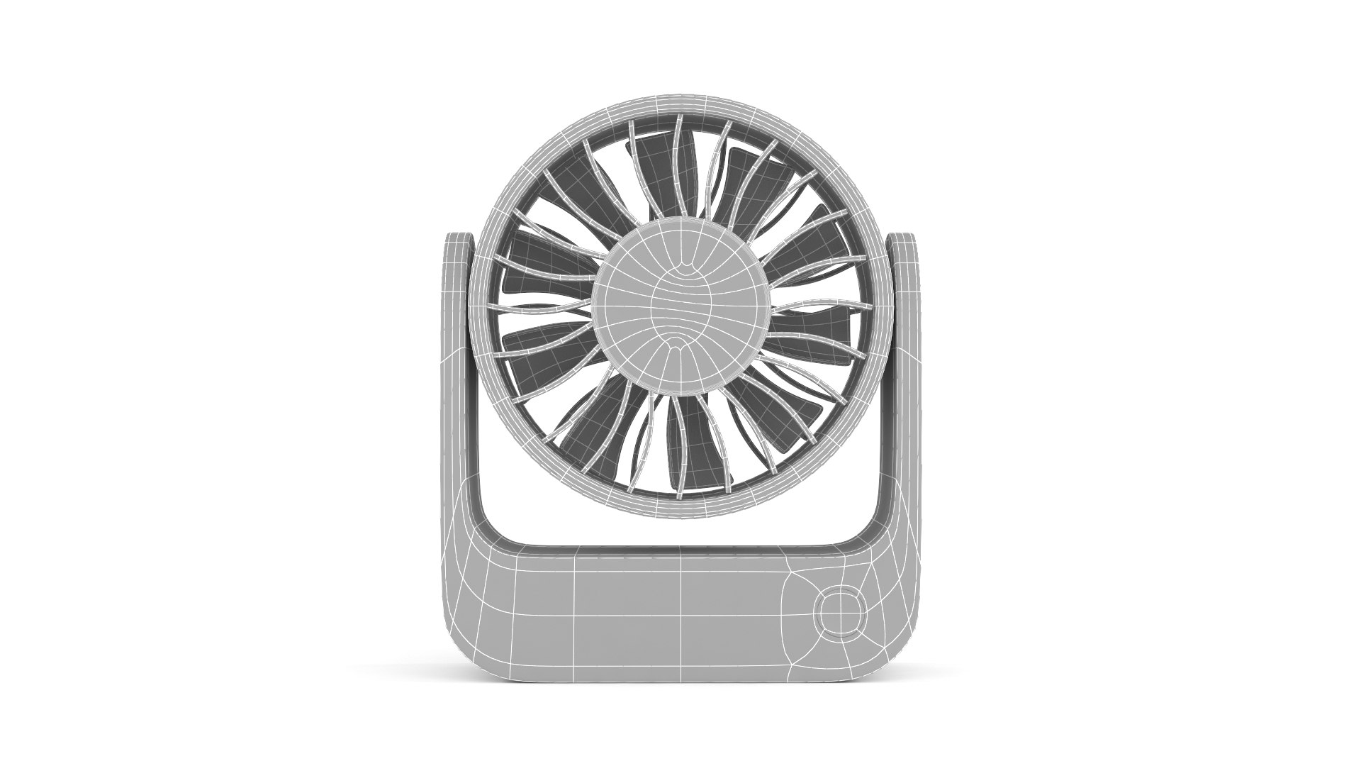 Table Fan 3D - TurboSquid 2408907