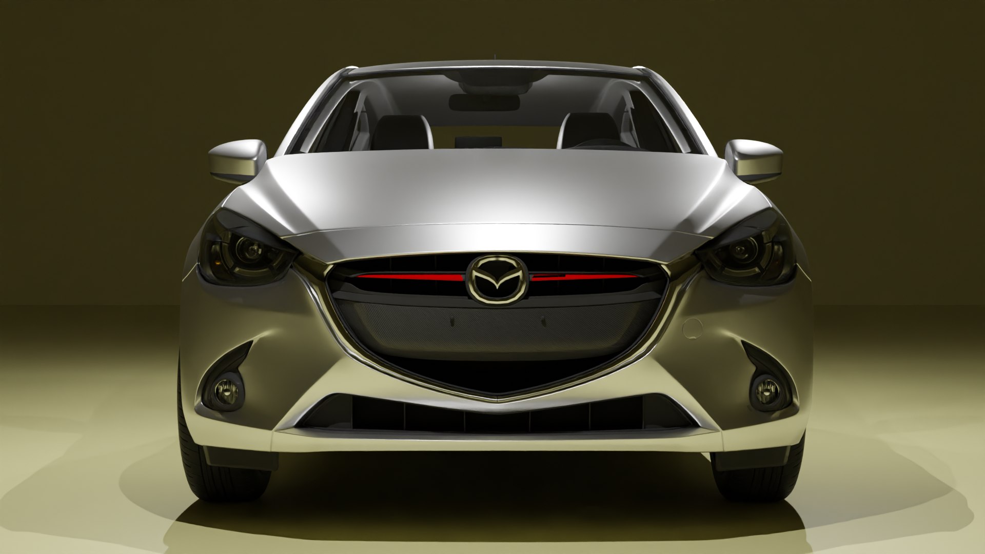 3D Mazda 2 Model - TurboSquid 2183652