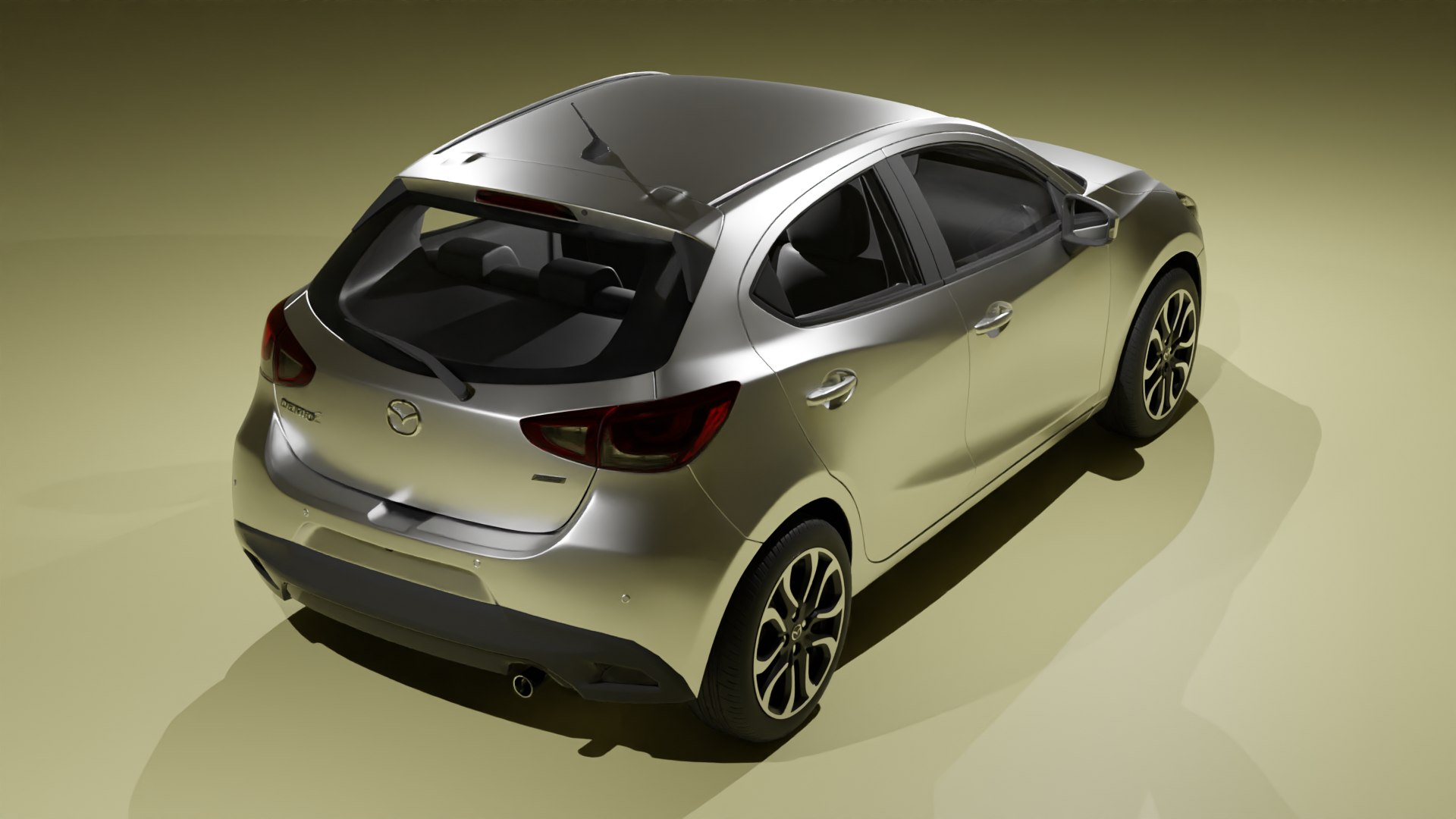 3D Mazda 2 Model - TurboSquid 2183652