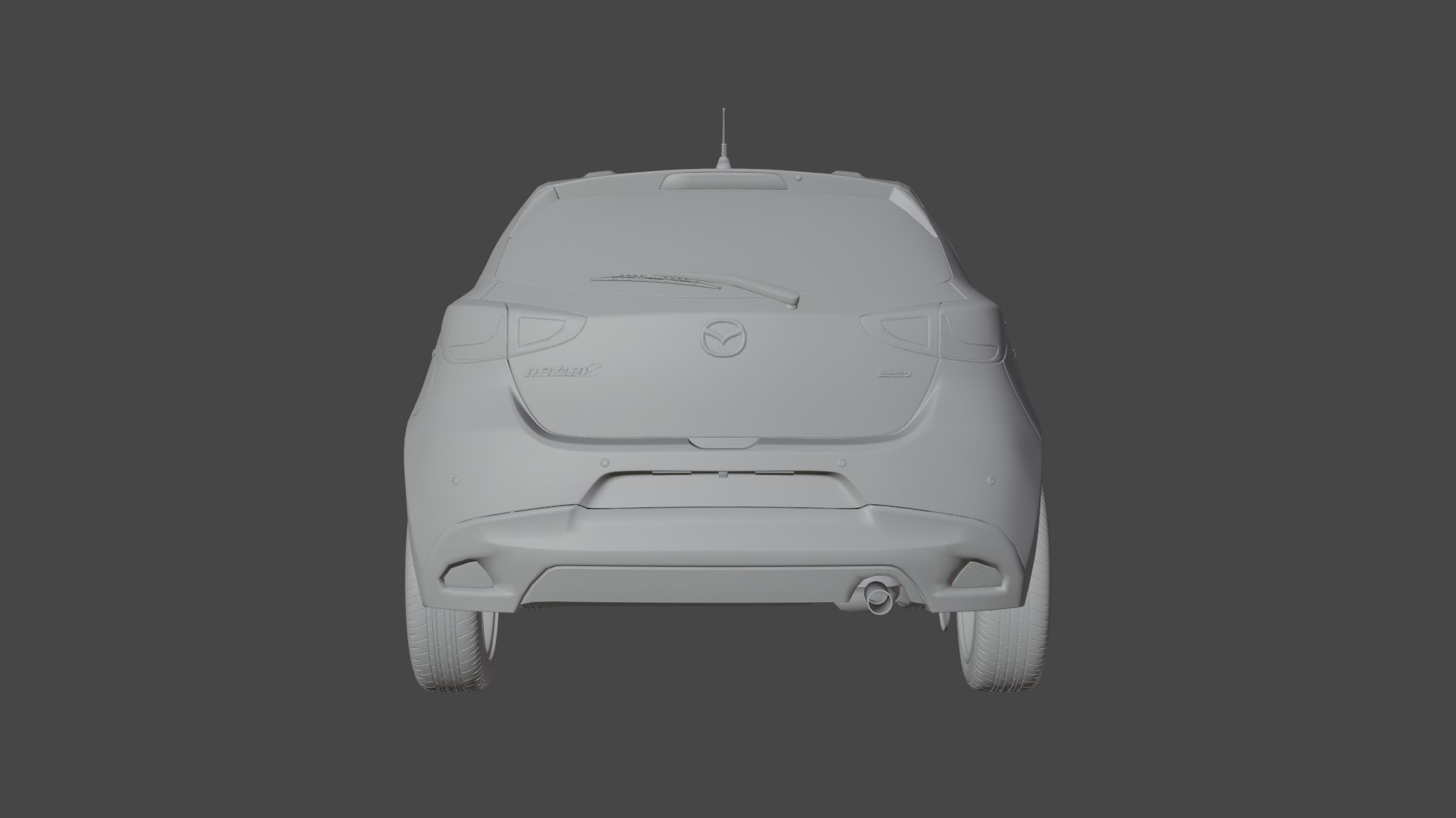 3D Mazda 2 Model - TurboSquid 2183652