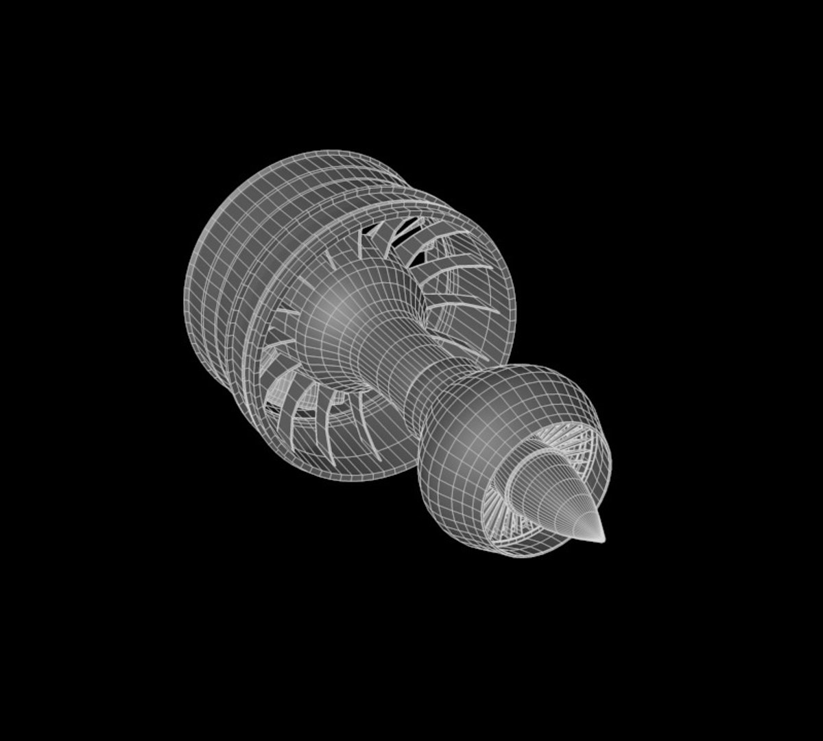 Max Turbo-fan Engine Parts Fan