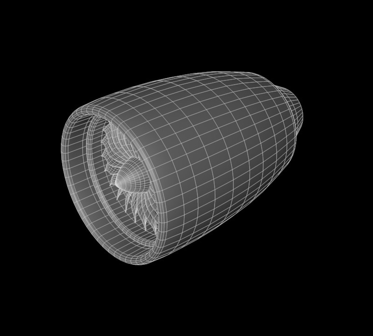 Max Turbo-fan Engine Parts Fan