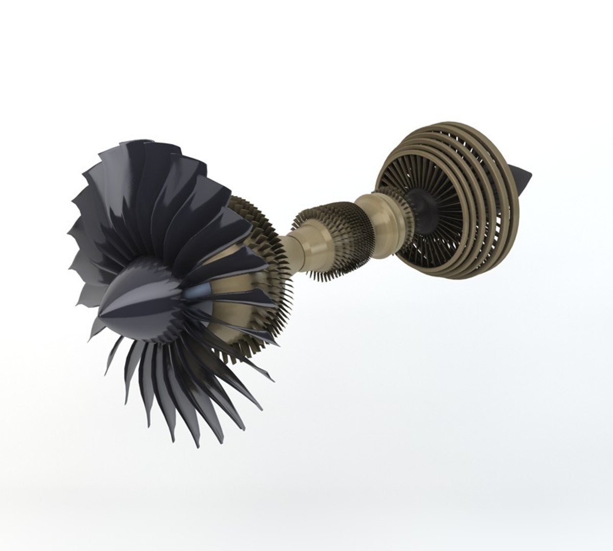 Max Turbo-fan Engine Parts Fan