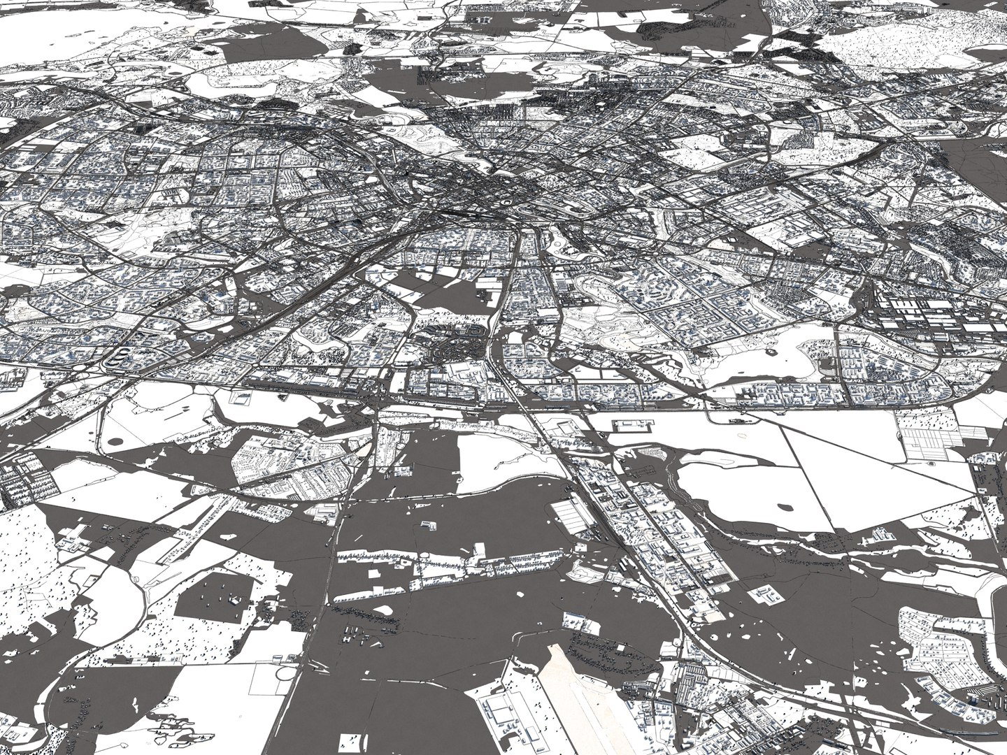 3D Buildings Houses Maps - TurboSquid 1611725