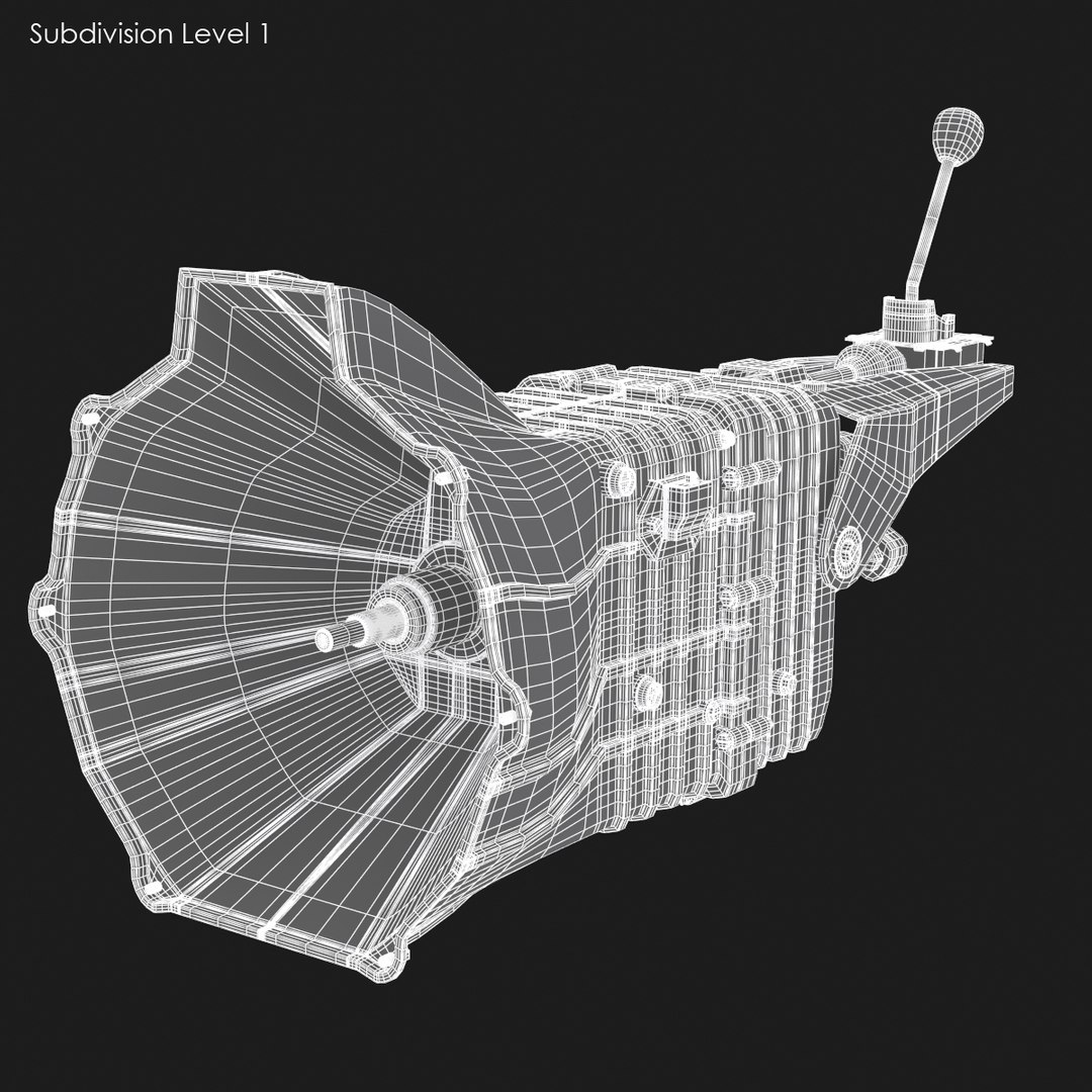 3d Automotive Gearbox