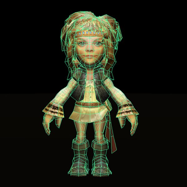 maya character games final fantasy