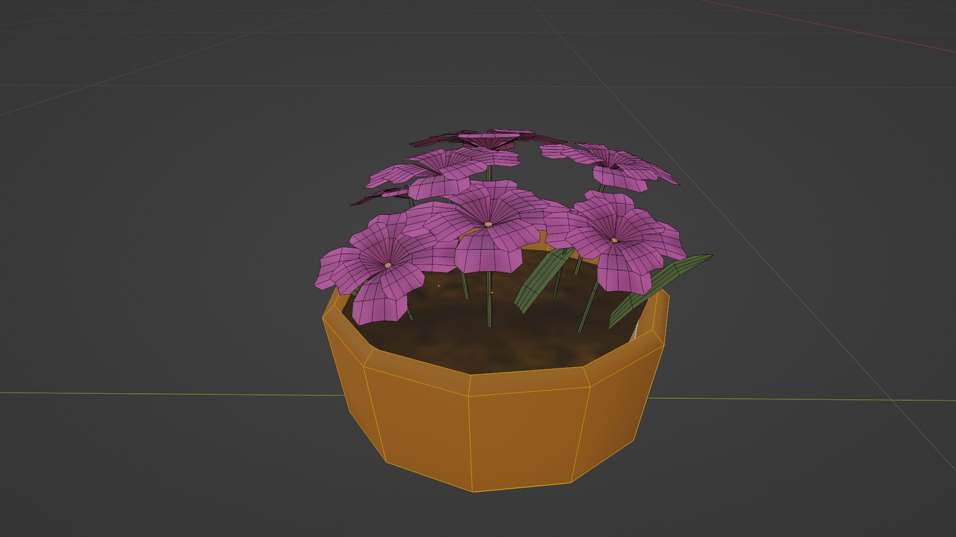 Stylized Plant And Flowers - Low Poly 3D Model 3D Model - TurboSquid ...