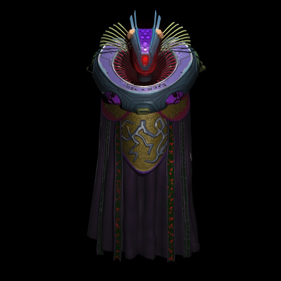 Vorlon Commander 3D - TurboSquid 1935113