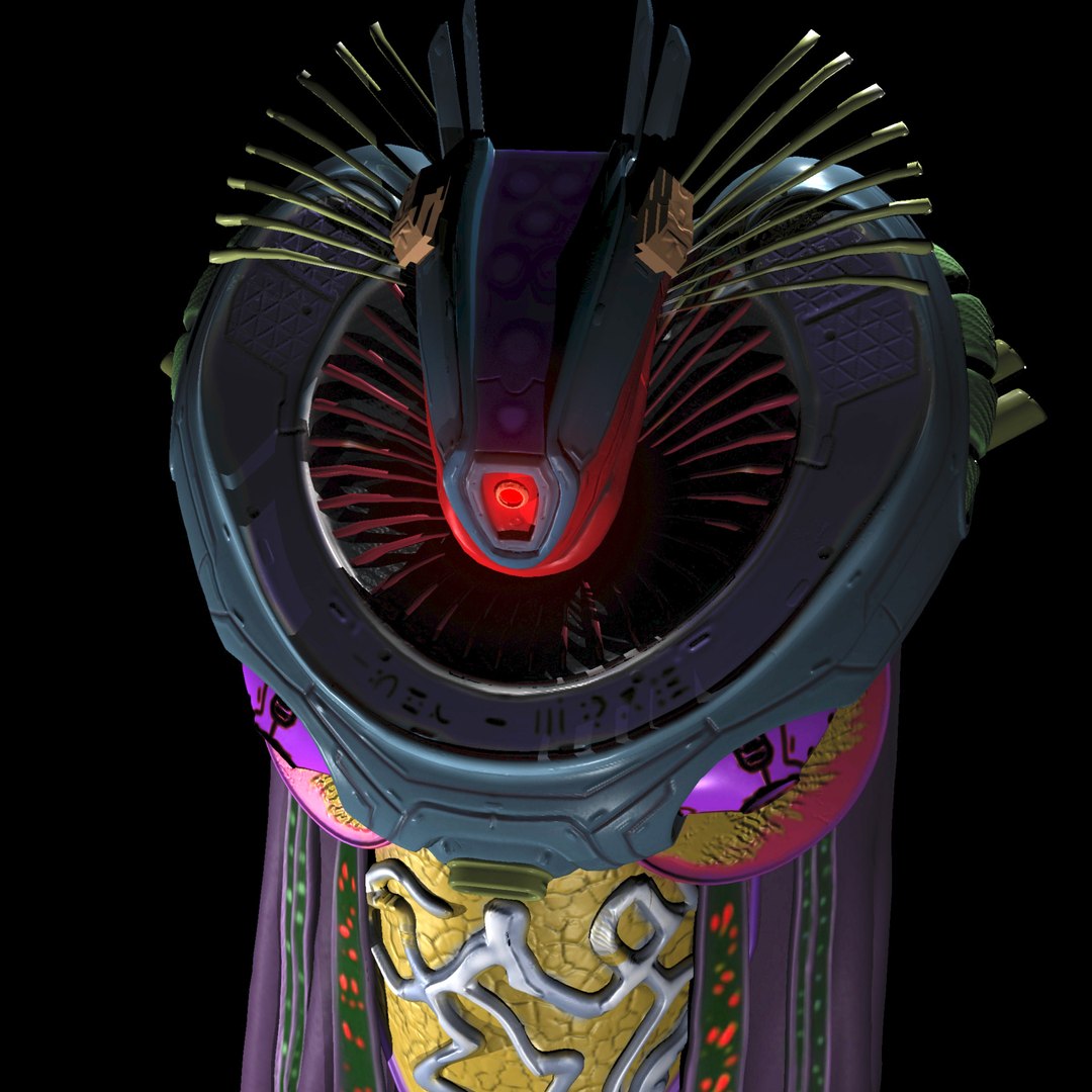 Vorlon Commander 3D - TurboSquid 1935113