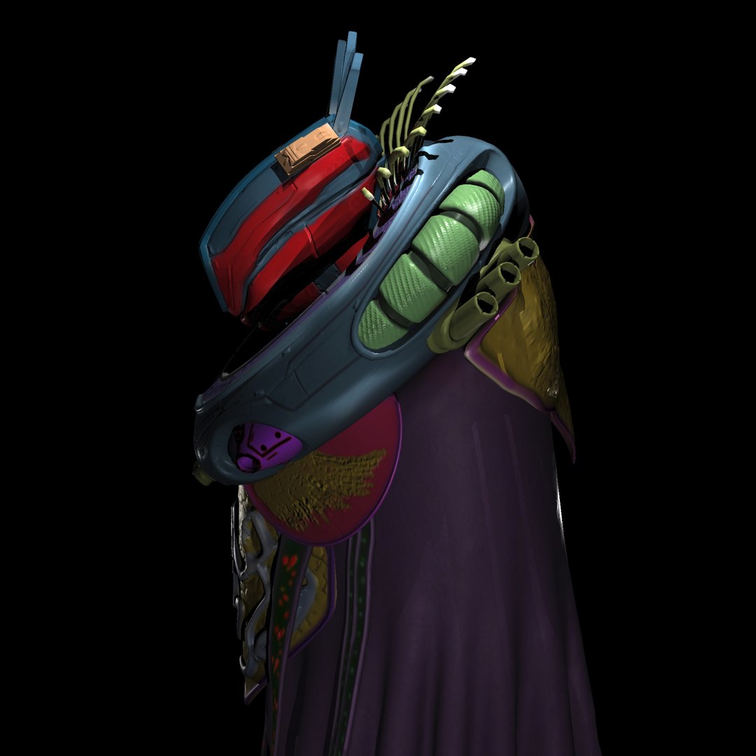 Vorlon Commander 3D - TurboSquid 1935113