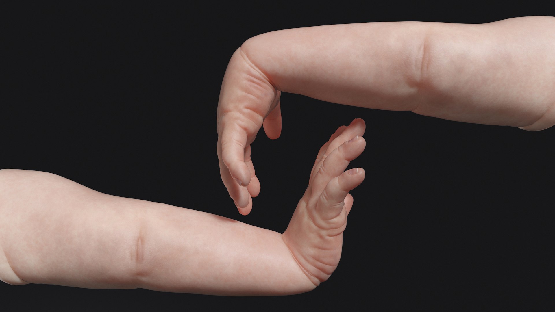 3D Baby Arm - TurboSquid 1722336