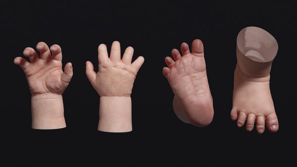 3D Baby Arm - TurboSquid 1722336