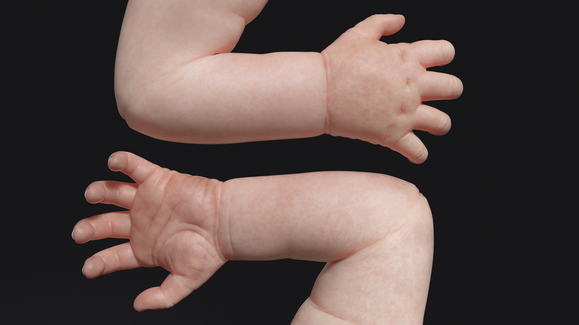 3D Baby Arm - TurboSquid 1722336