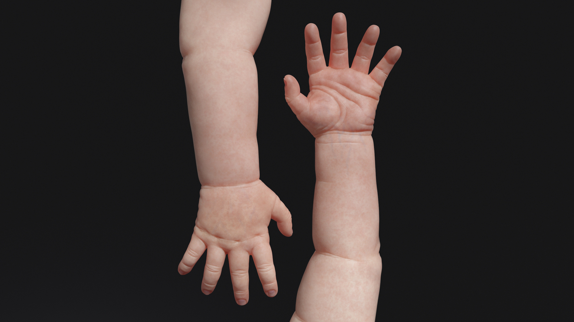 3D Baby Arm - TurboSquid 1722336