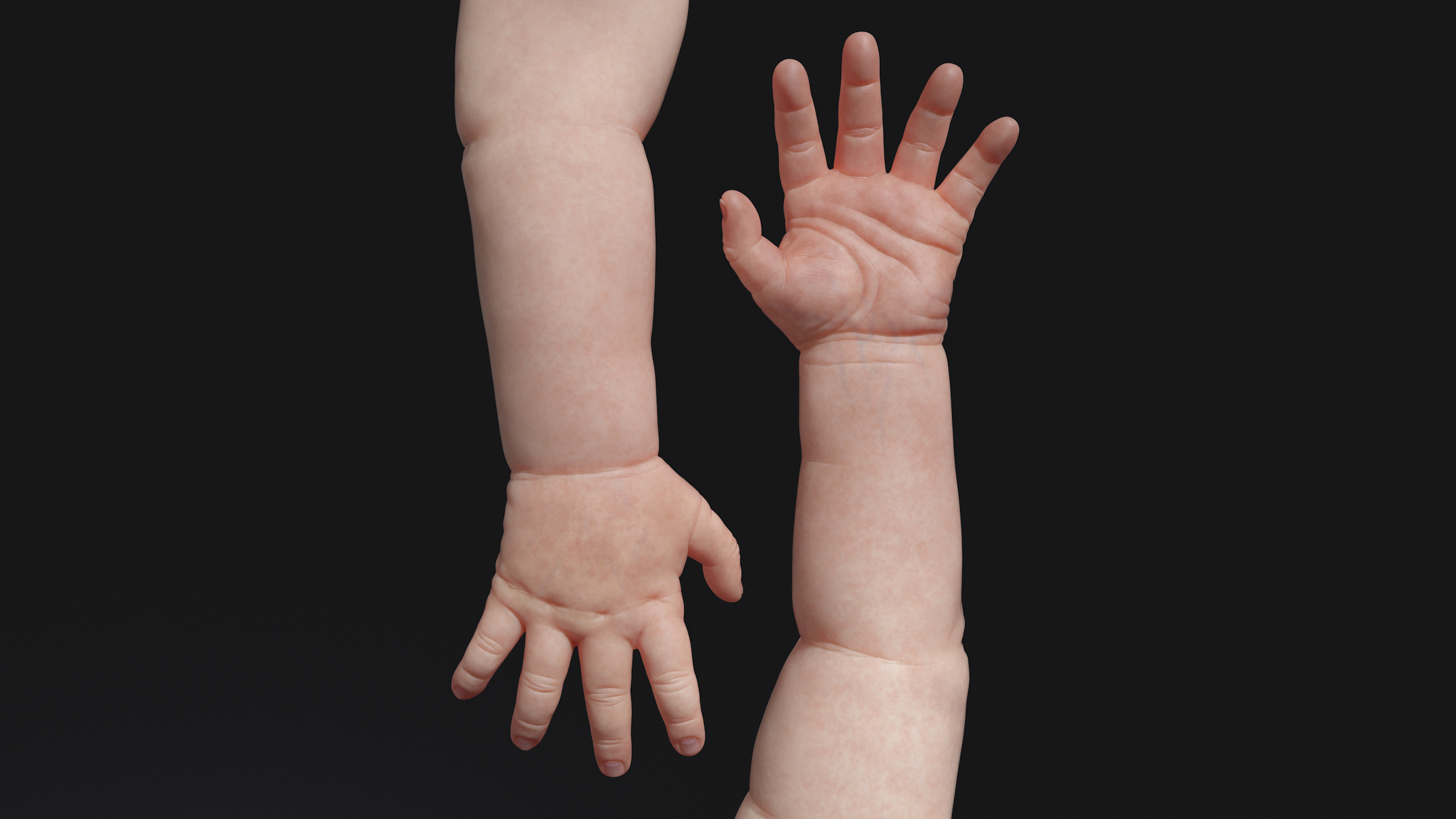 3D Baby Arm - TurboSquid 1722336