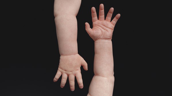 3D Baby Arm - TurboSquid 1722336