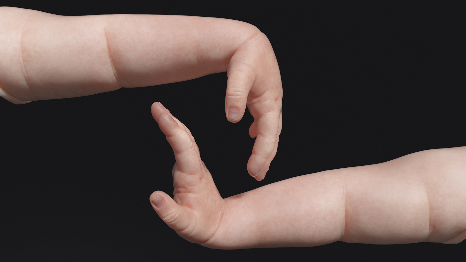 3D Baby Arm - TurboSquid 1722336