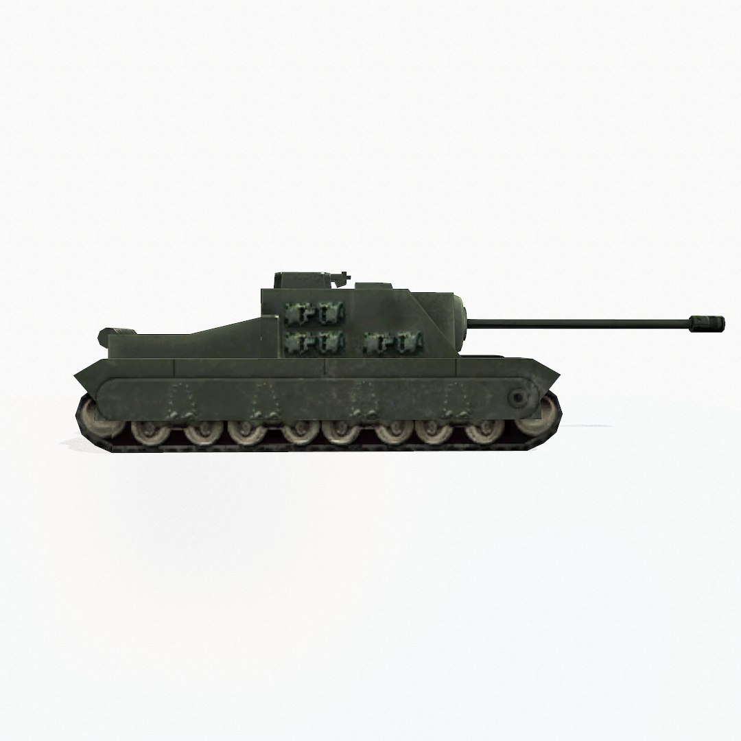 3d Model Tank Tortoise A39