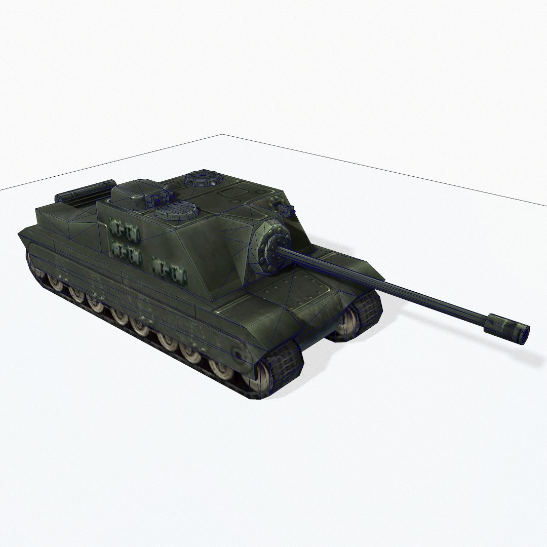 3d Model Tank Tortoise A39