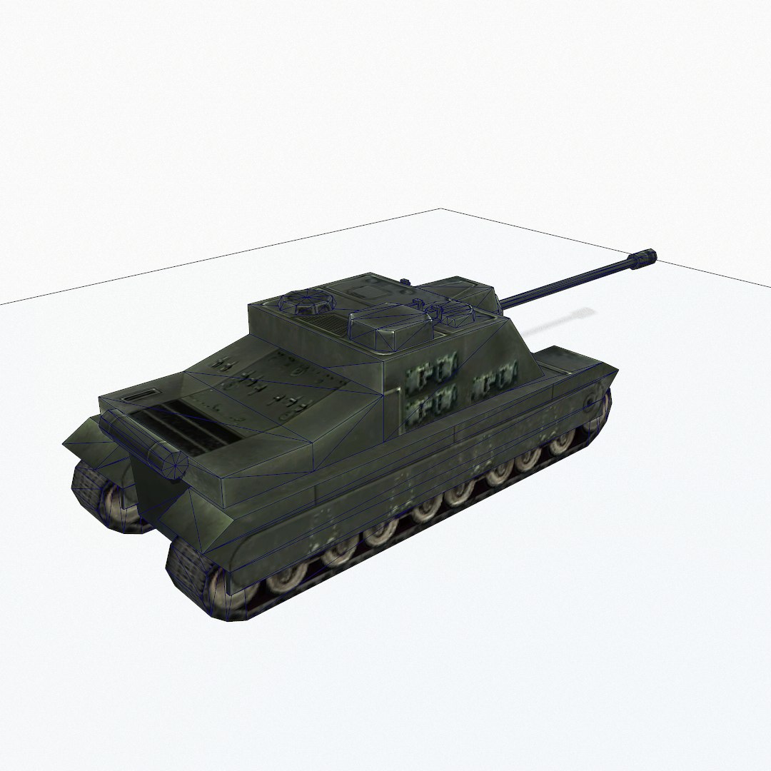 3d Model Tank Tortoise A39