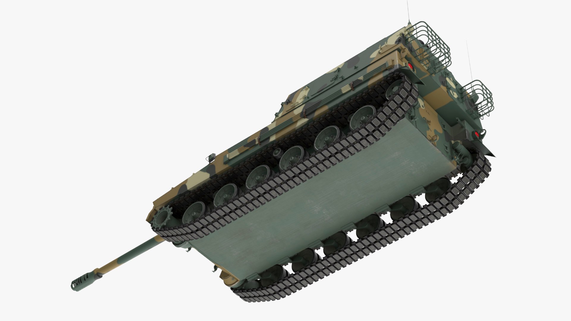 3D K9 Thunder South Korean Howitzer Rigged For Cinema 4D Model ...