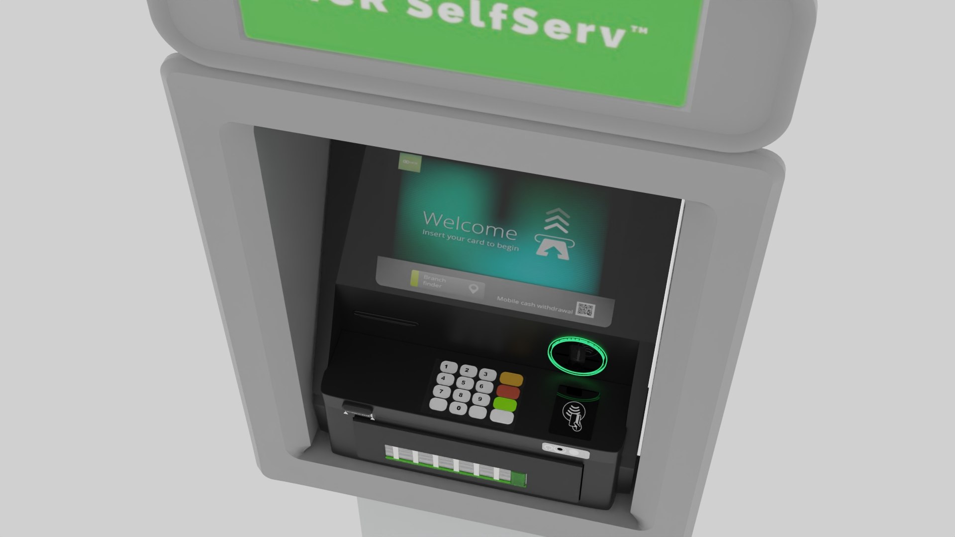 NCR SelfServ 27 S27 3D Model - TurboSquid 1825711