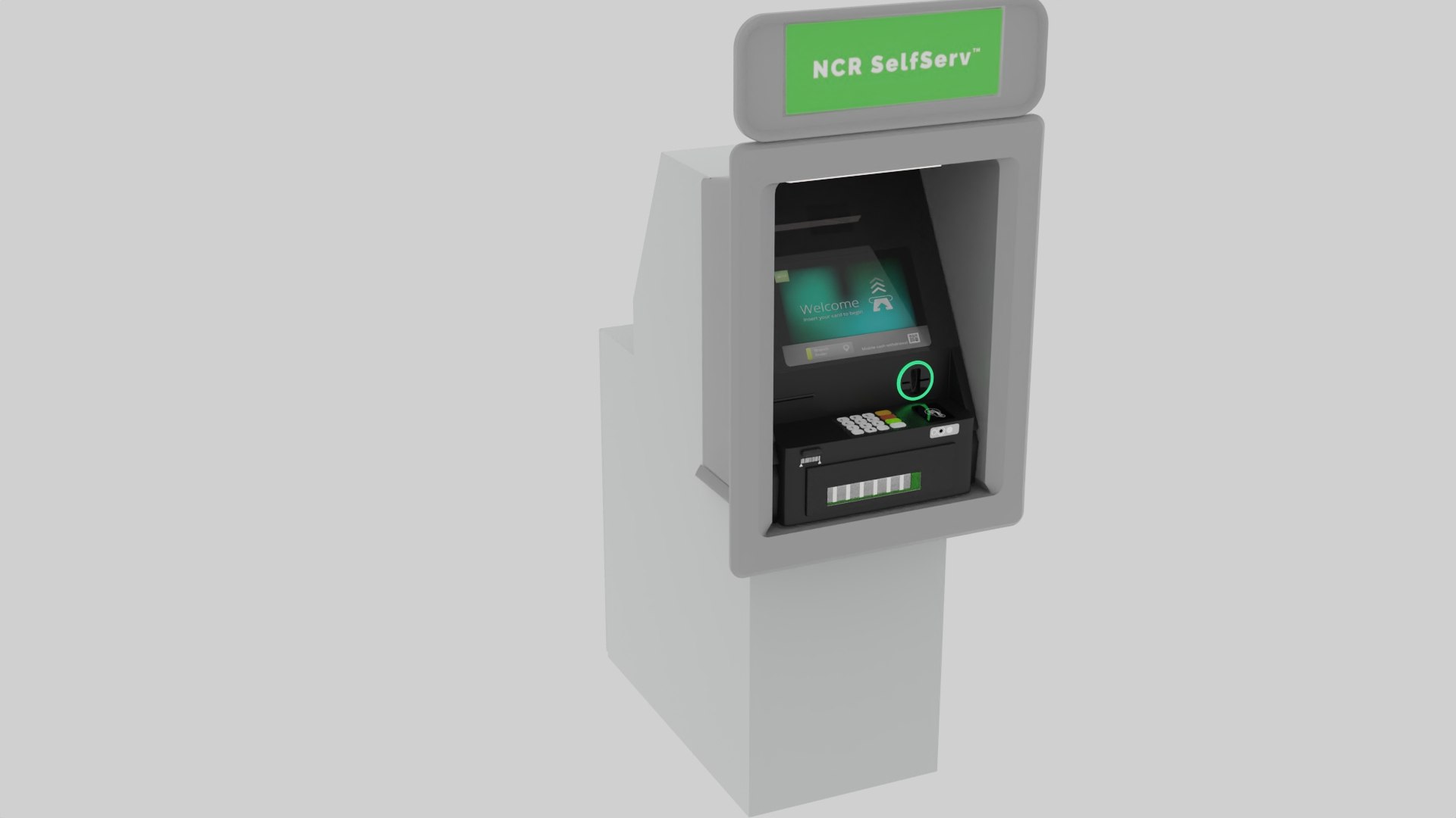 NCR SelfServ 27 S27 3D Model - TurboSquid 1825711