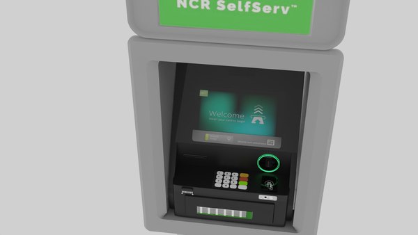 NCR SelfServ 27 S27 3D model - TurboSquid 1825711