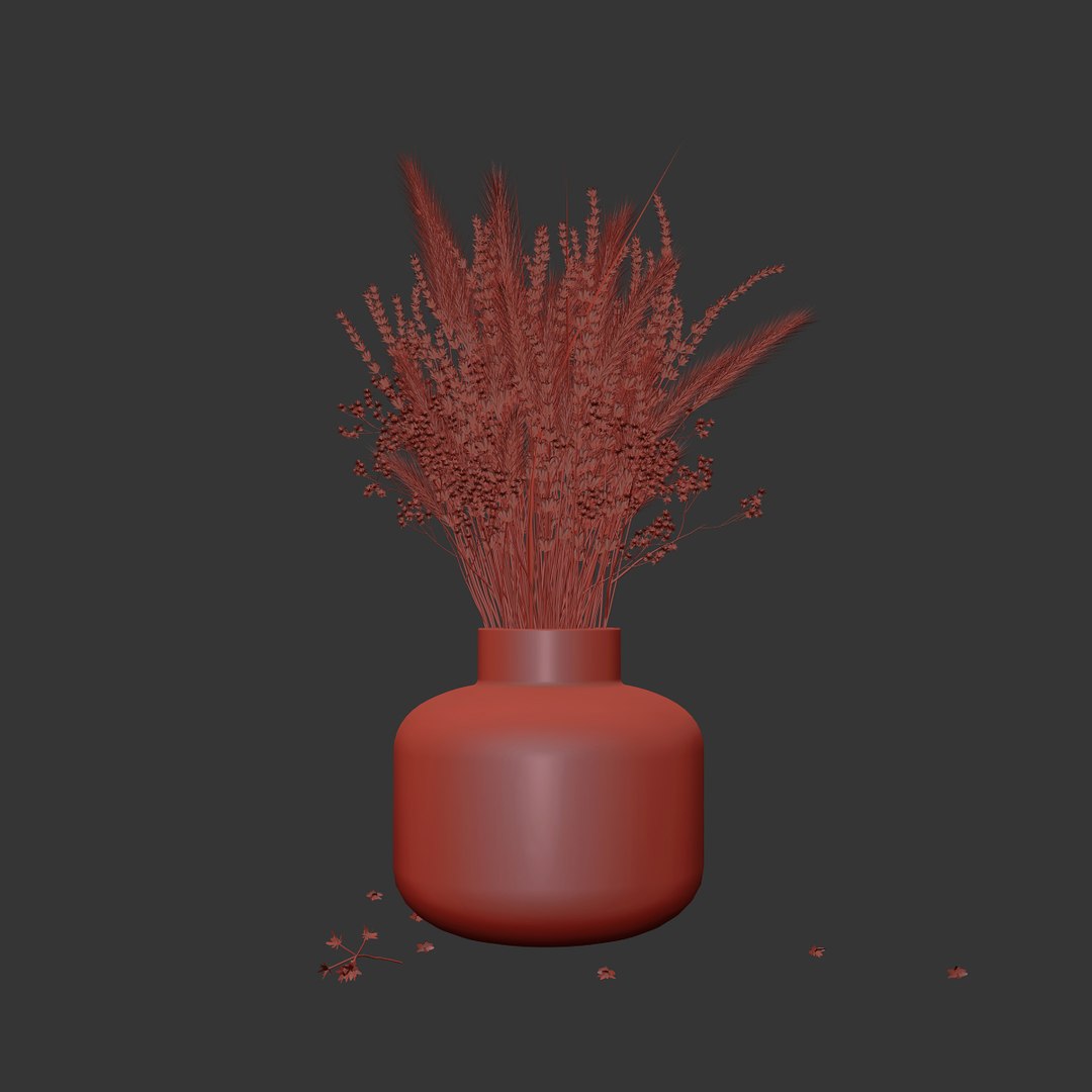 Dry Flowers 10 3D Model - TurboSquid 1847053