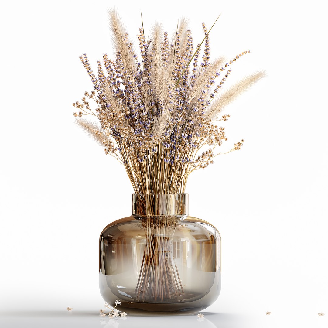 Dry Flowers 10 3D Model - TurboSquid 1847053