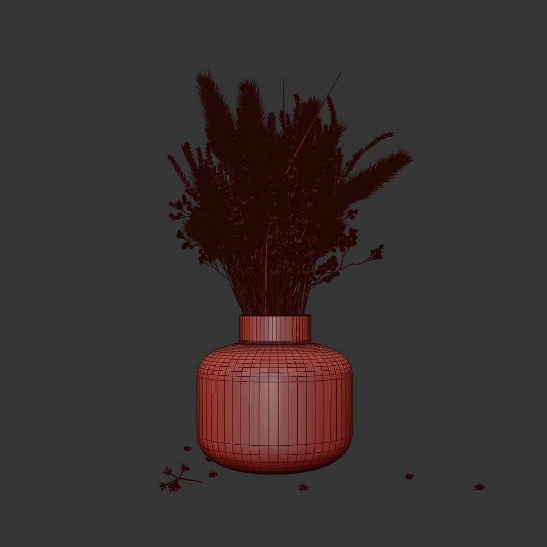 Dry Flowers 10 3D Model - TurboSquid 1847053