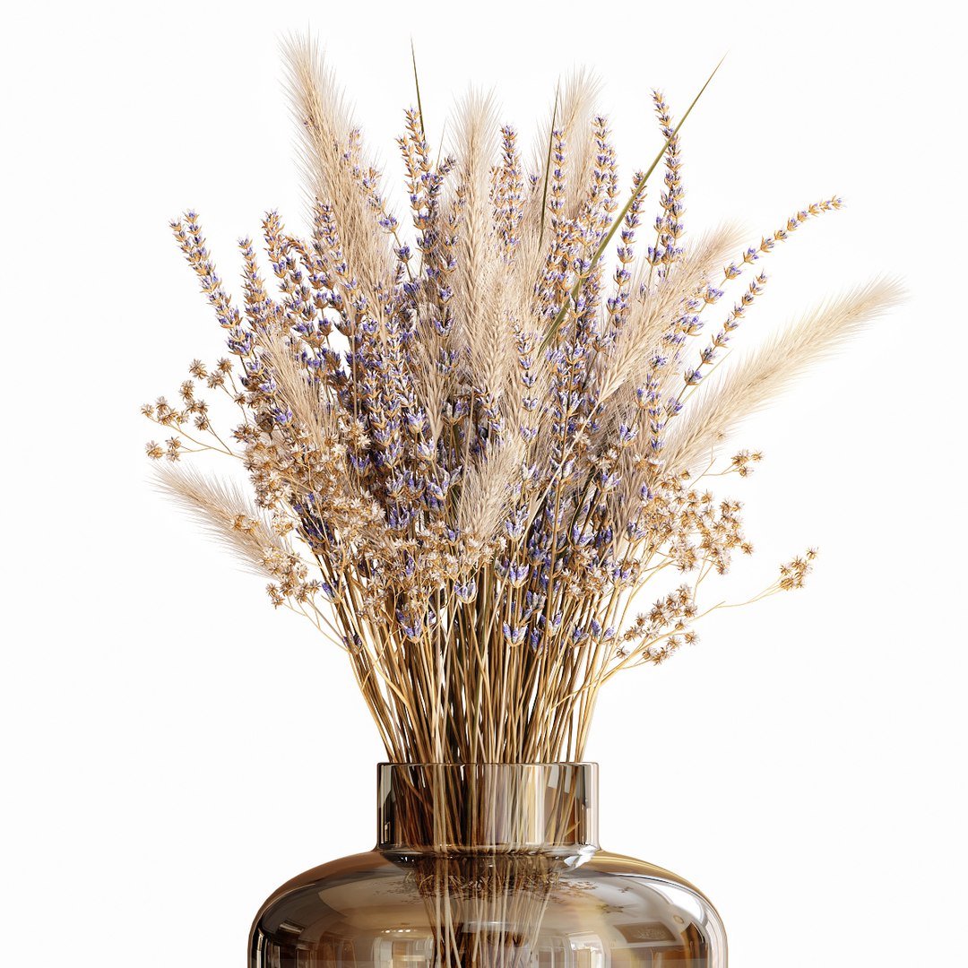 Dry Flowers 10 3D Model - TurboSquid 1847053