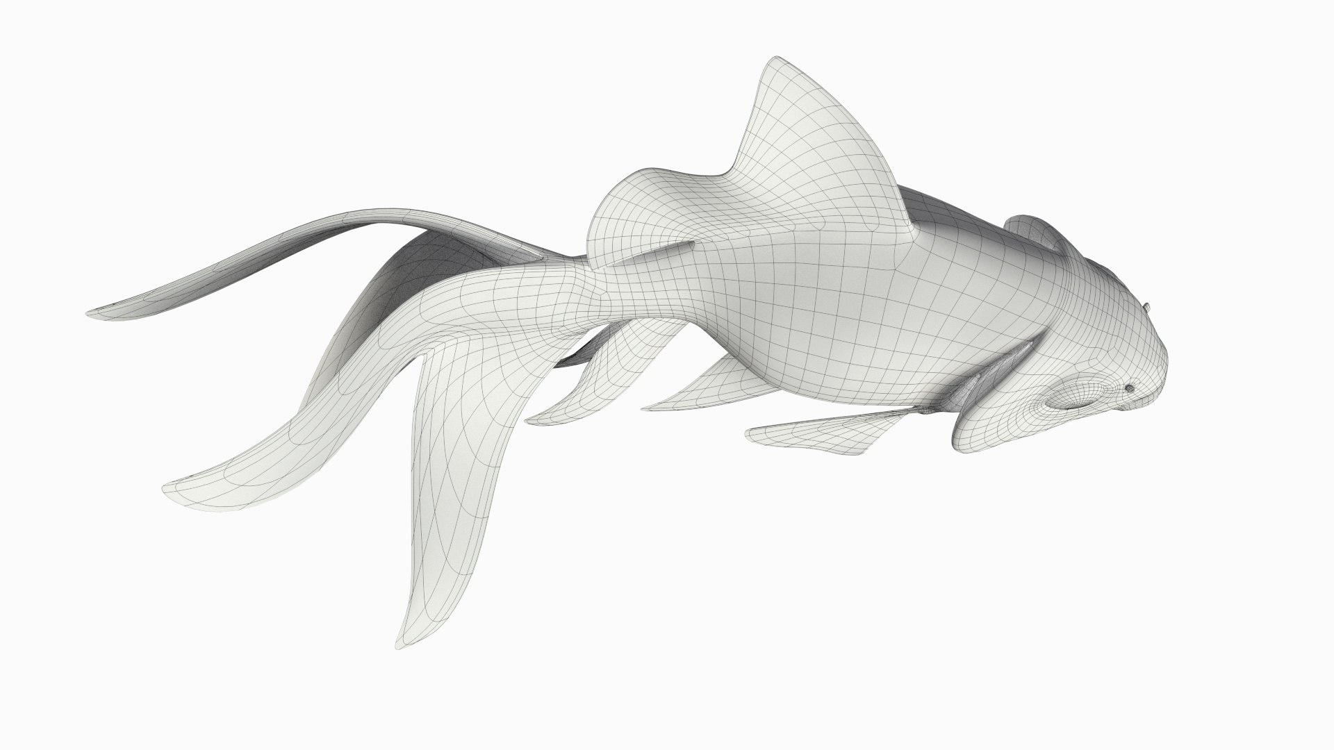 Gold Fish Animated 3D - TurboSquid 2011493