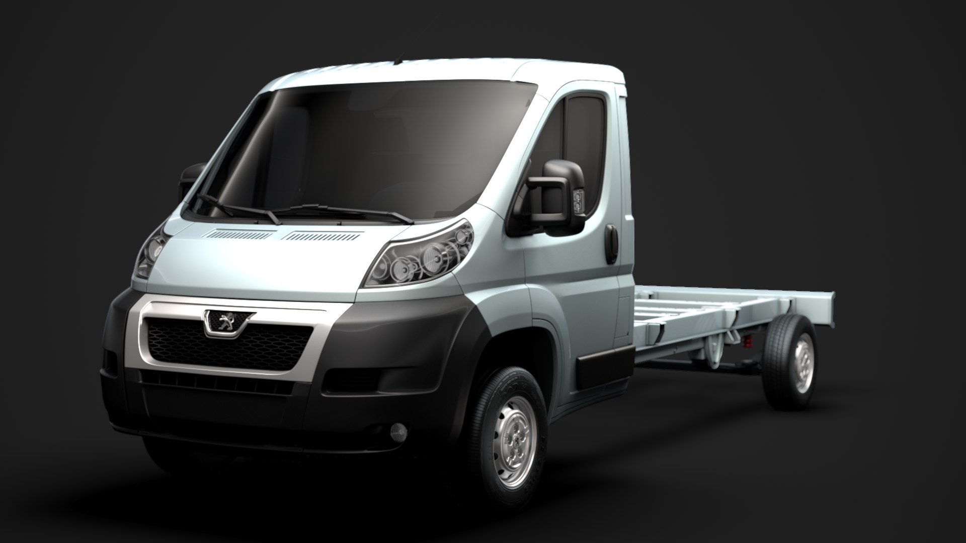 Peugeot Boxer Manager Chassis 3D Model - TurboSquid 1451114