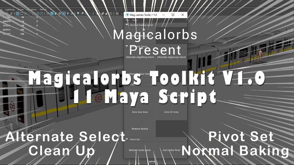 modelo 3d 11 Maya Script Magicalorbs Toolkit V1 0 3D model - TurboSquid 2053501