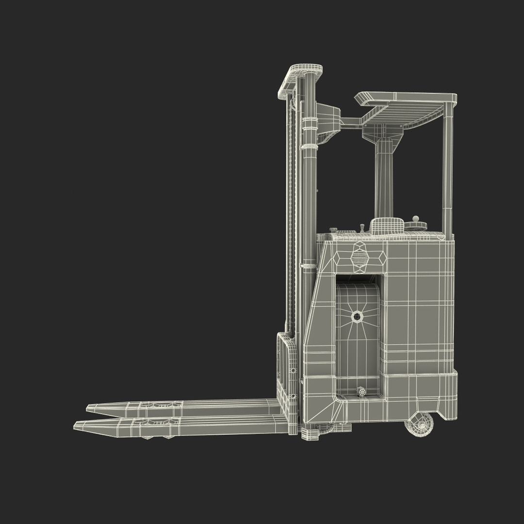 3d Rider Stacker Red Modeled