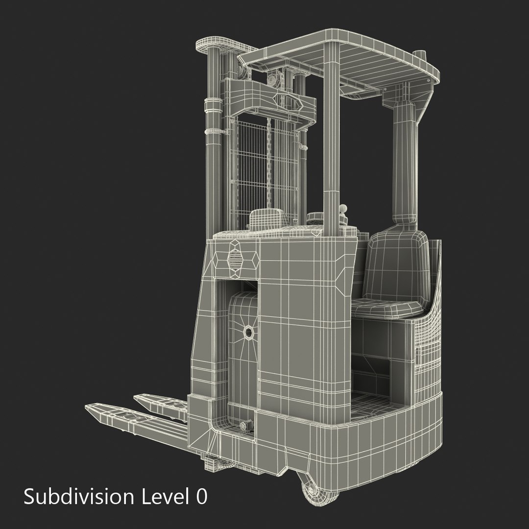 3d Rider Stacker Red Modeled