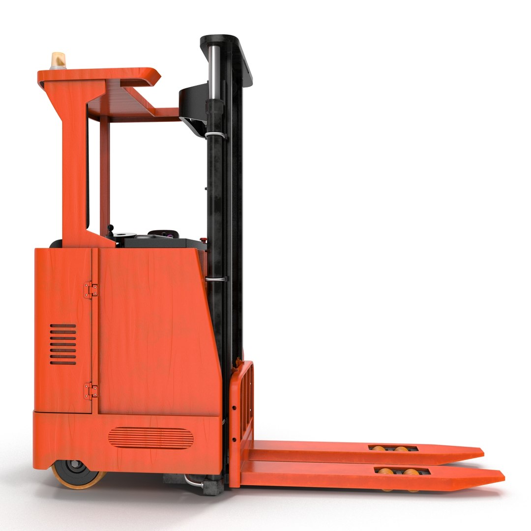 3d Rider Stacker Red Modeled