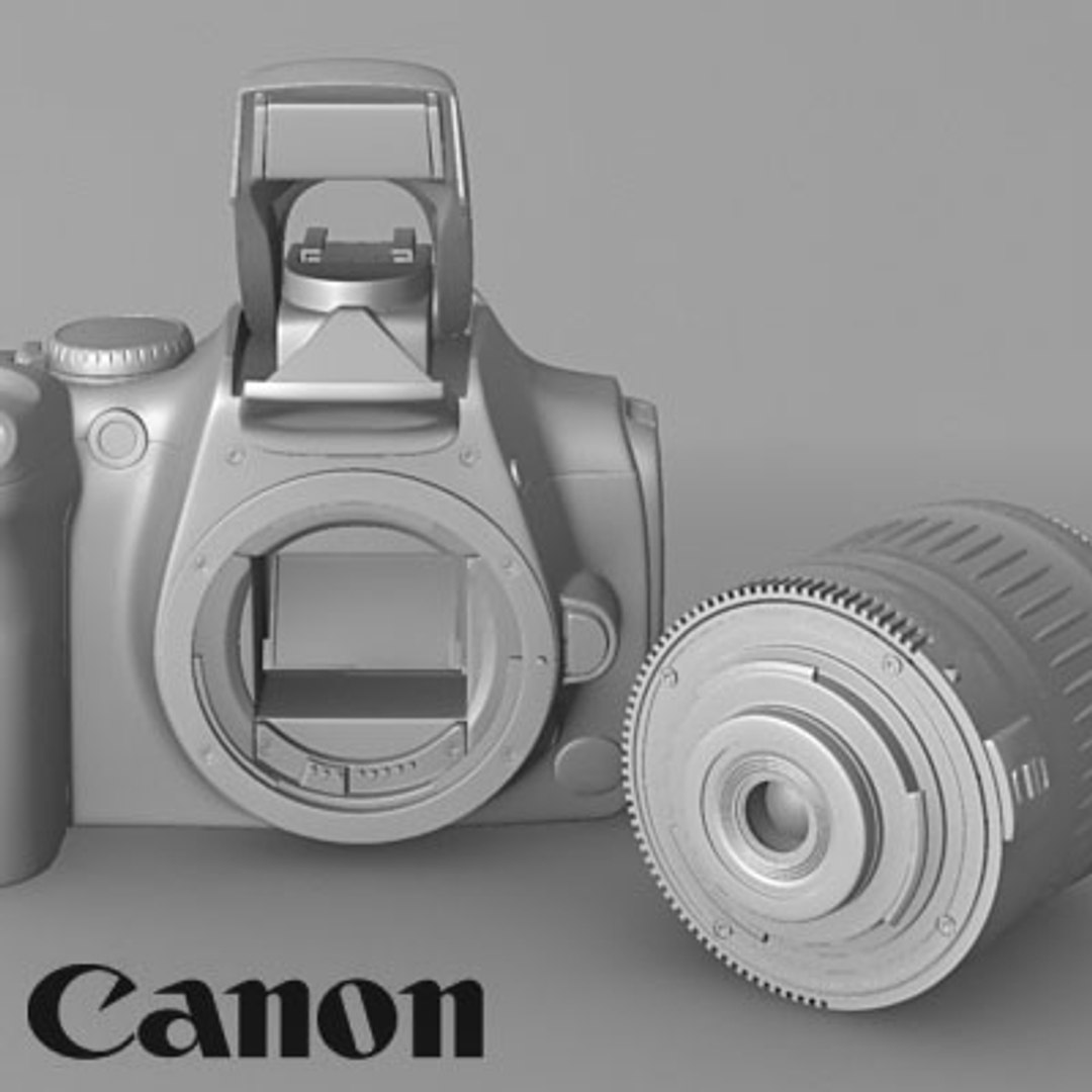 Objective Lens 3d Max