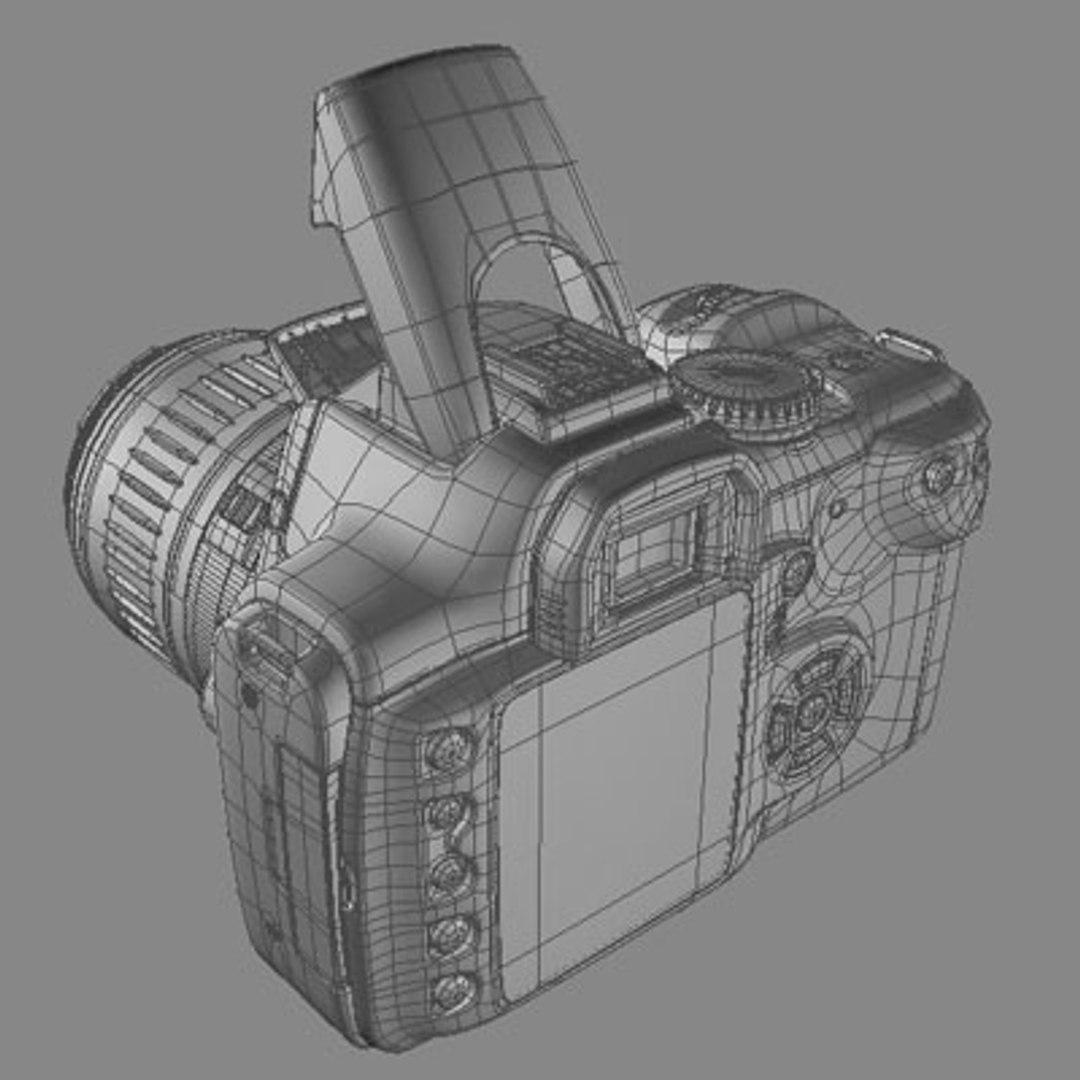 Objective Lens 3d Max