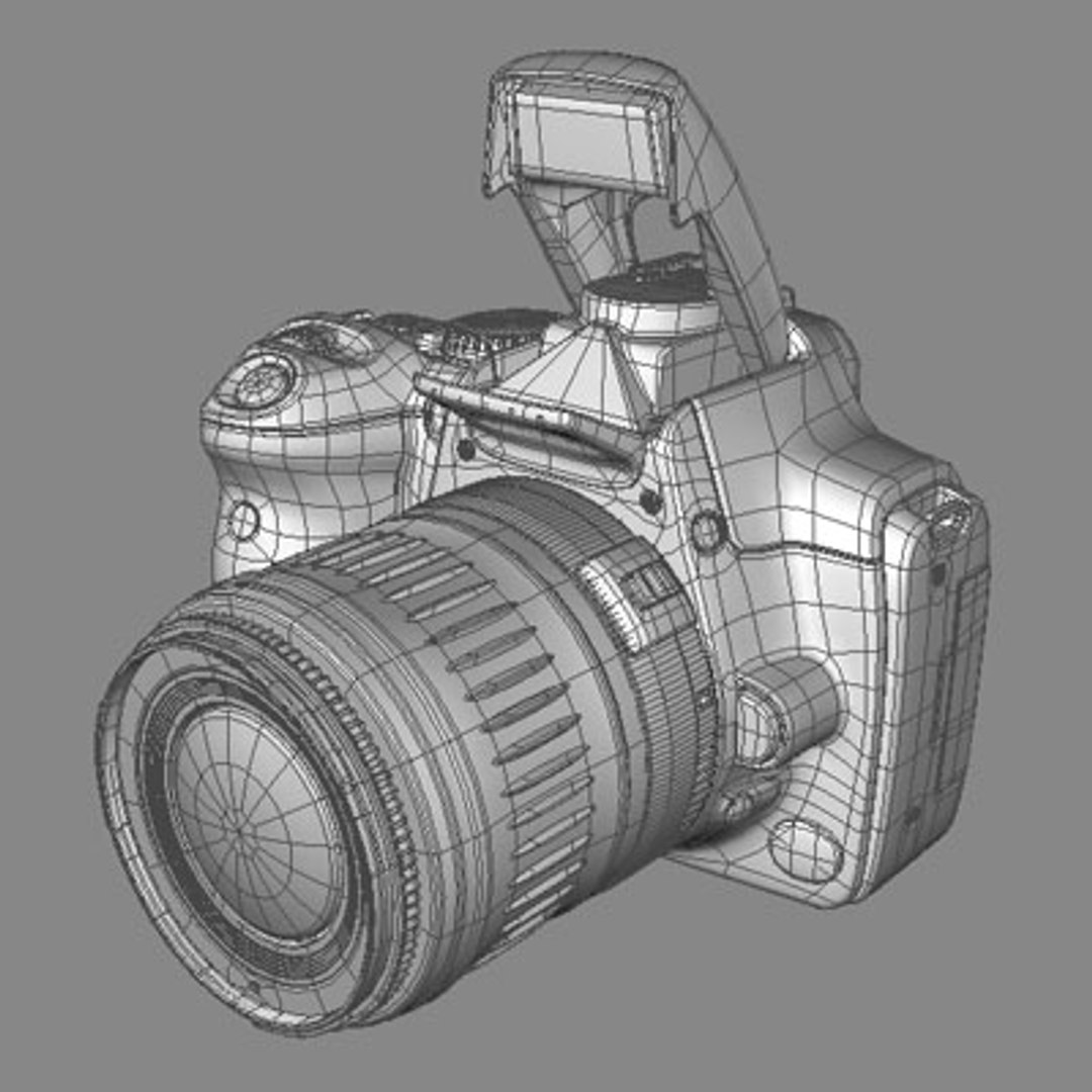 Objective Lens 3d Max