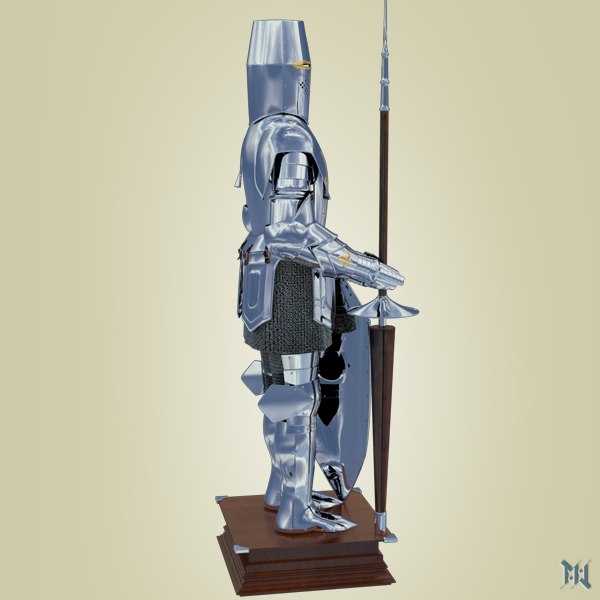 3d german armour xiii model