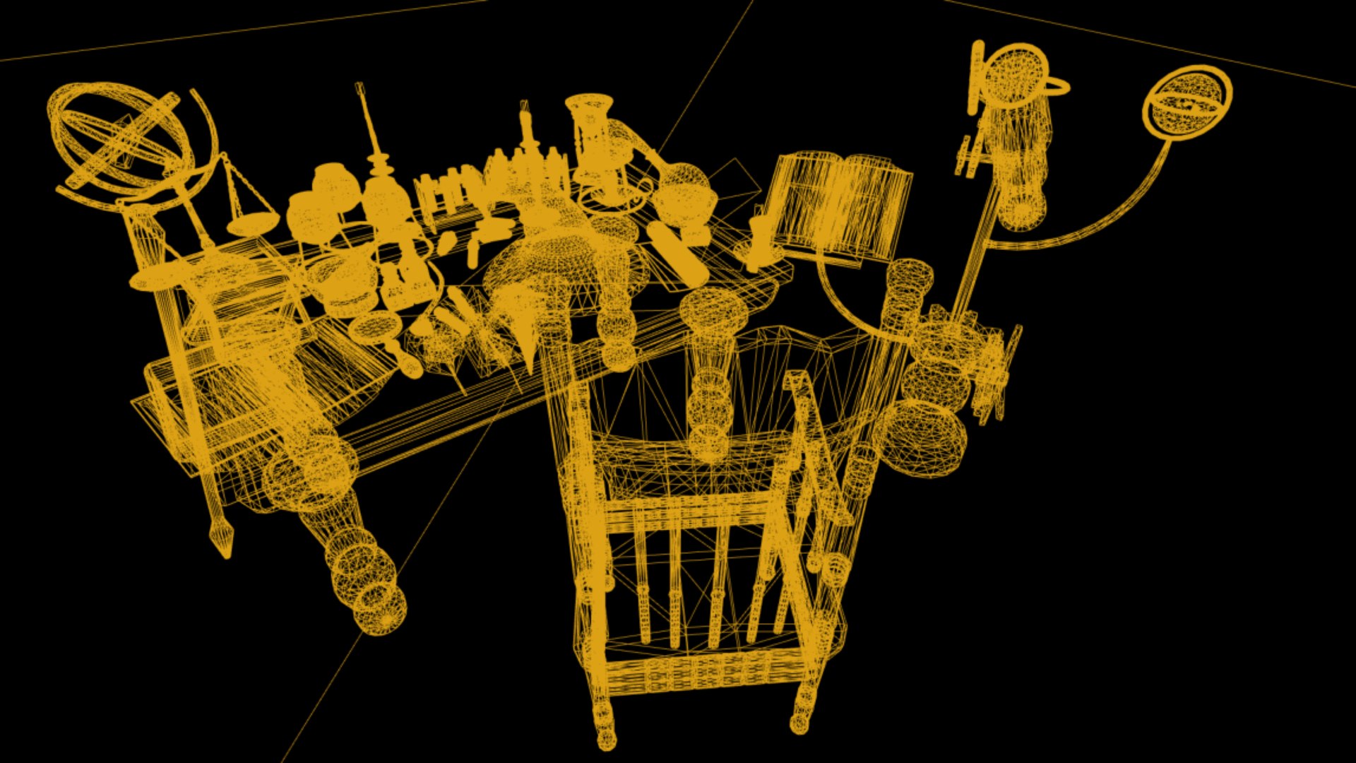 Wizard Table Props 30 Assets Model - TurboSquid 1984605