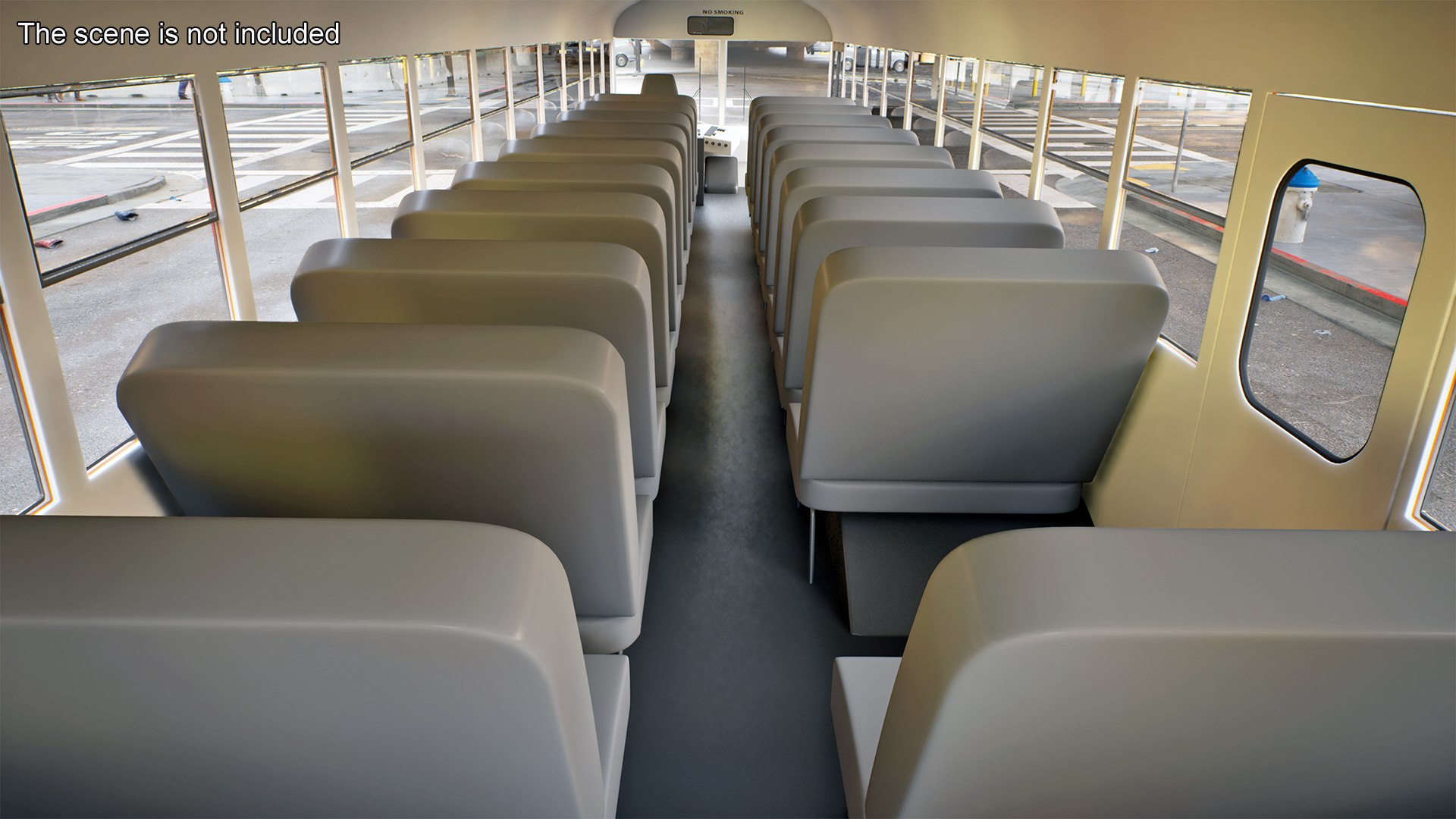 Electric School Bus model - TurboSquid 2145562