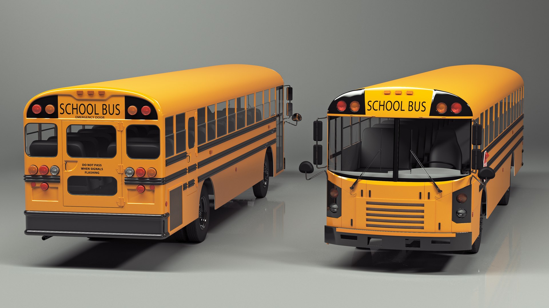 Electric School Bus model - TurboSquid 2145562