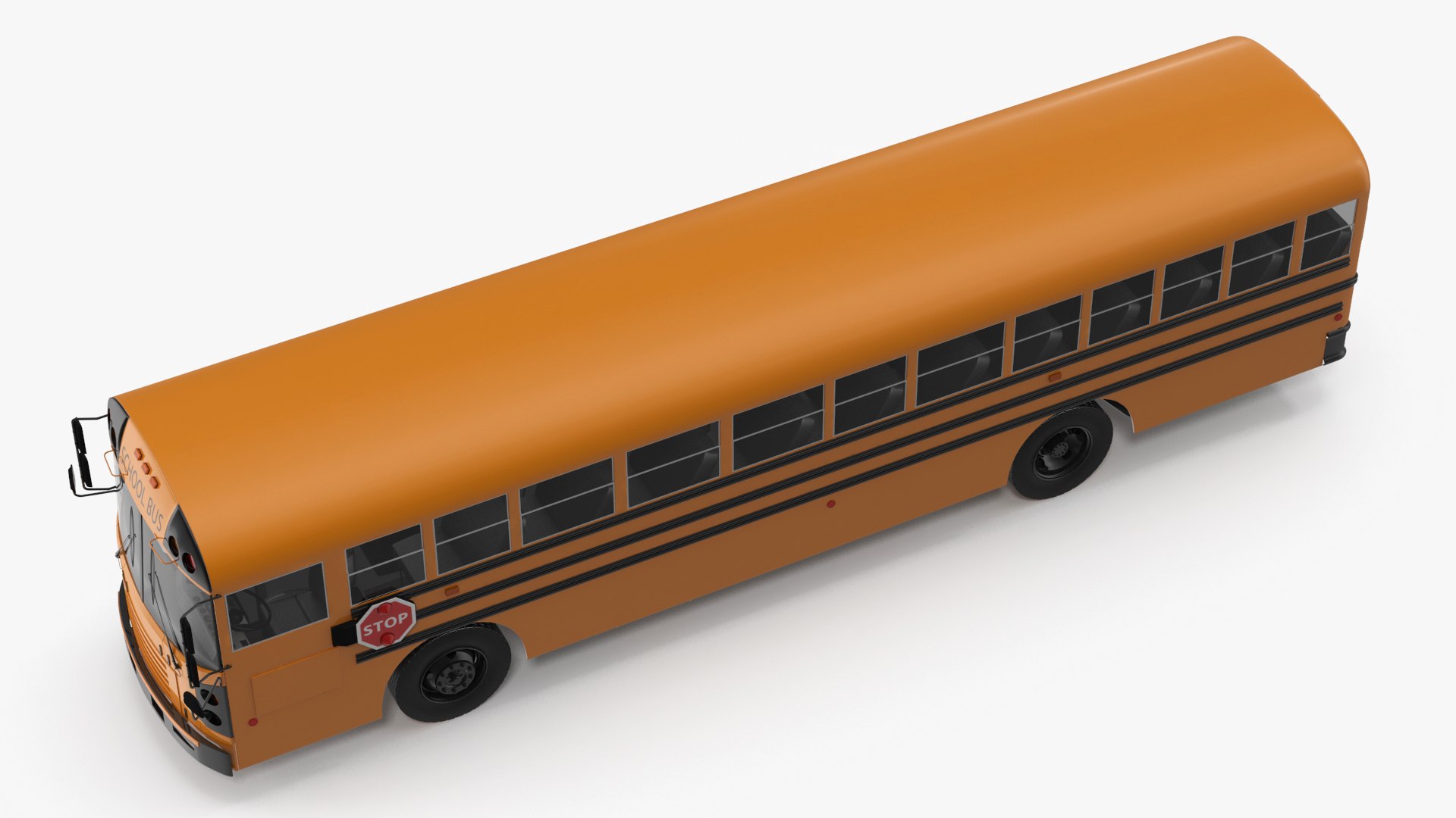 Electric School Bus model - TurboSquid 2145562