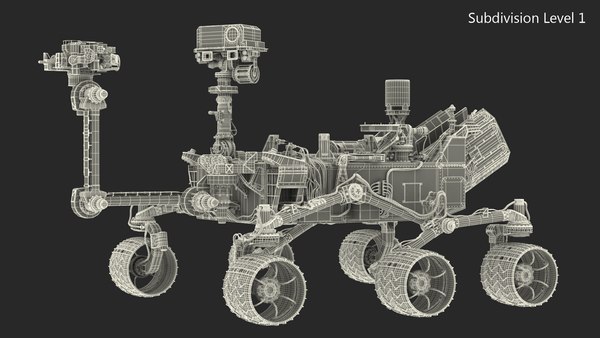 Curiosity mars rover 3D - TurboSquid 1511835