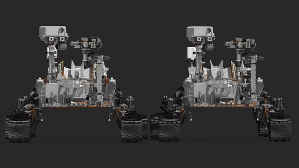 Curiosity mars rover 3D - TurboSquid 1511835